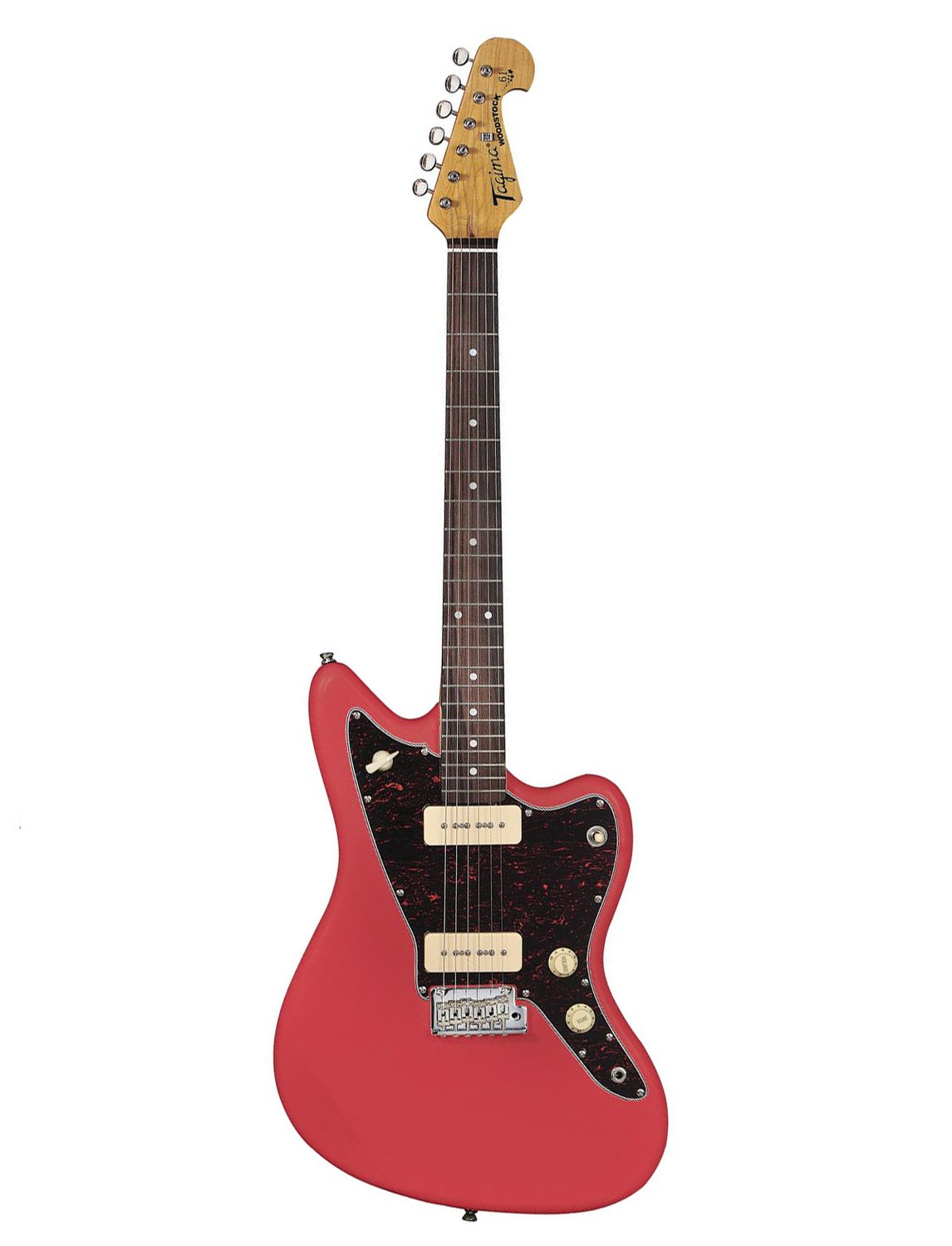 Guitarra Tagima Serie Woodstok TW-61 Jazzmaster Jaguar Fiesta Red ...