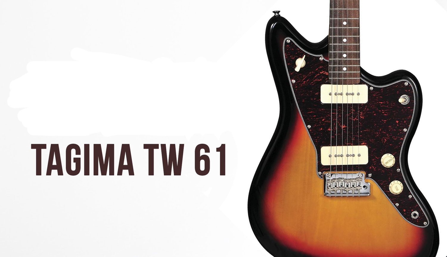 Guitarra Tagima Serie Woodstok TW-61 Jazzmaster Jaguar Sunburst ...