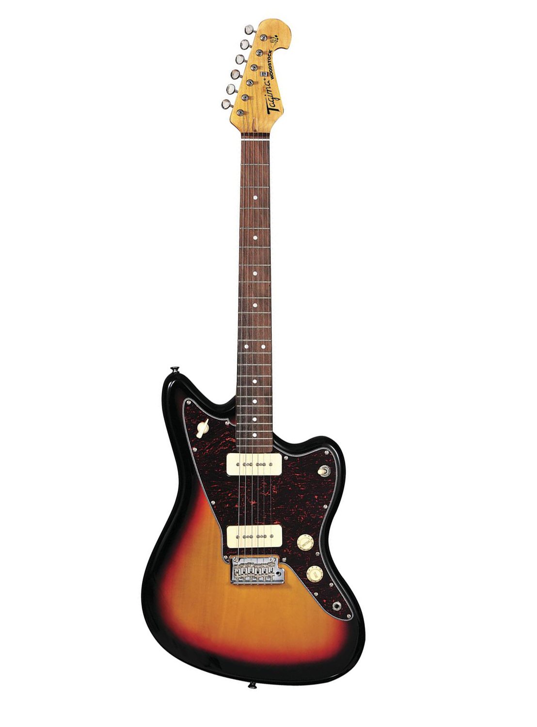 Guitarra Tagima Serie Woodstok TW-61 Jazzmaster Jaguar Sunburst ...