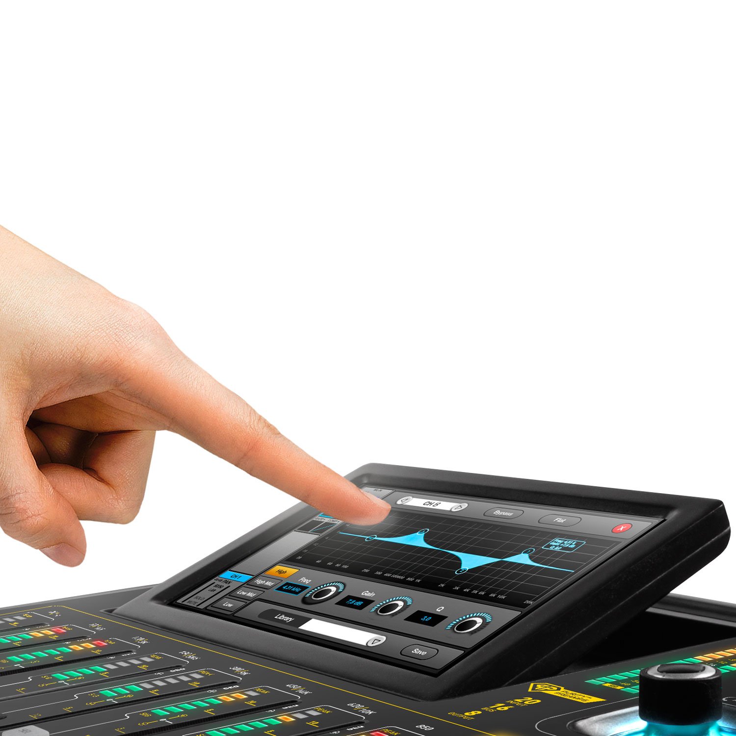 Mesa Digital SKP D-Touch 20 Com 20 Canais E Tela Touch Screen 7 ...
