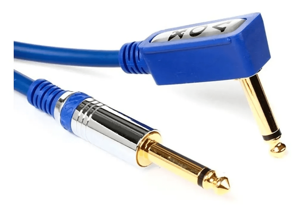 Cabo Guitarra Vox P10xp10l Espiral Vcc 90 Azul Com Nf - Mercadão da Música