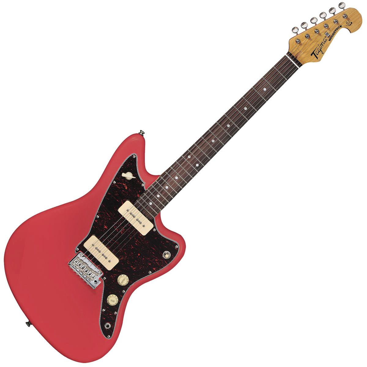 Guitarra Tagima Serie Woodstok TW-61 Jazzmaster Jaguar Fiesta Red ...