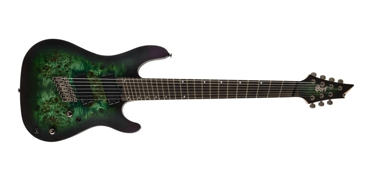 Guitarra Cort Multi Scale Ii Kx507 7 Cordas Star Dust Green - Mercadão ...