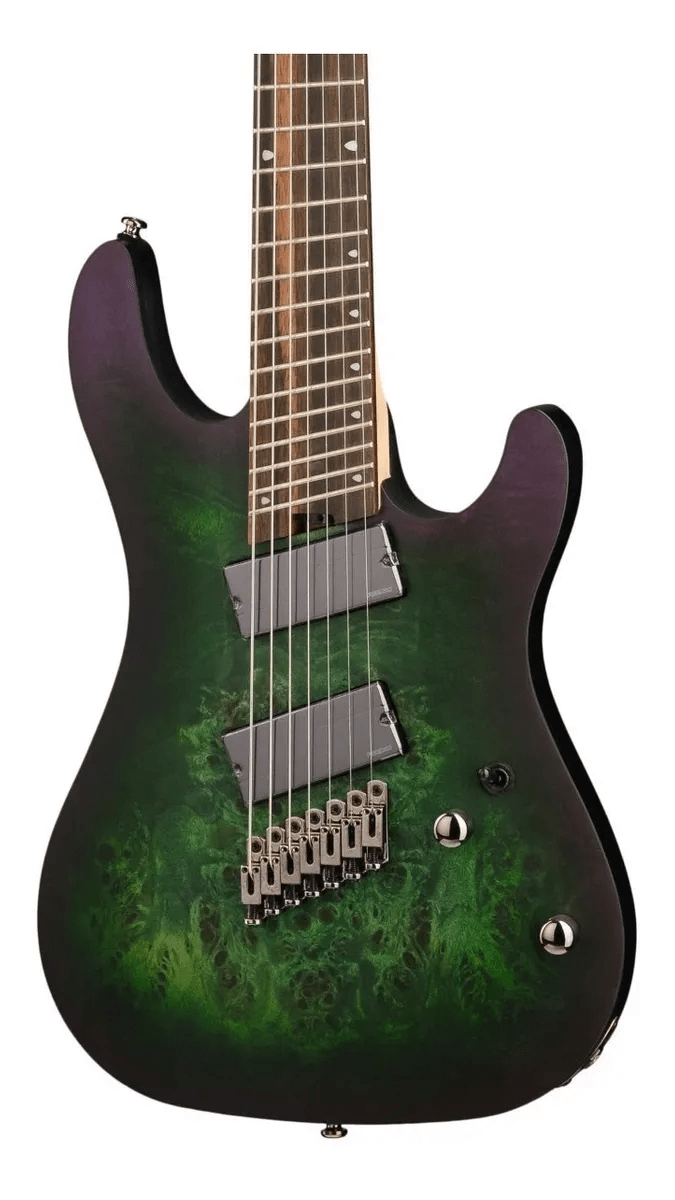 Guitarra Cort Multi Scale Ii Kx507 7 Cordas Star Dust Green - Mercadão ...