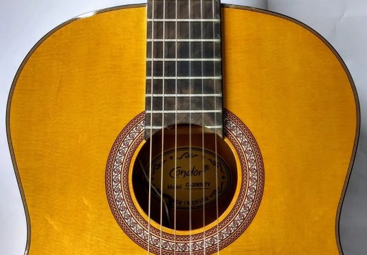 Violão Condor C20e Nt Nylon Eletrico Natural Amarelo Outlet - Mercadão ...